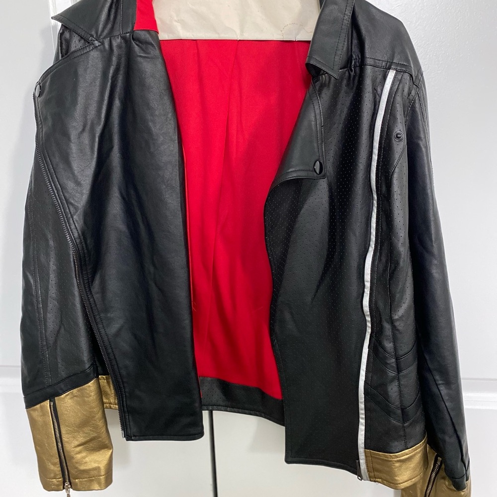 Black Widow Marvel Leather Jacket - Gem